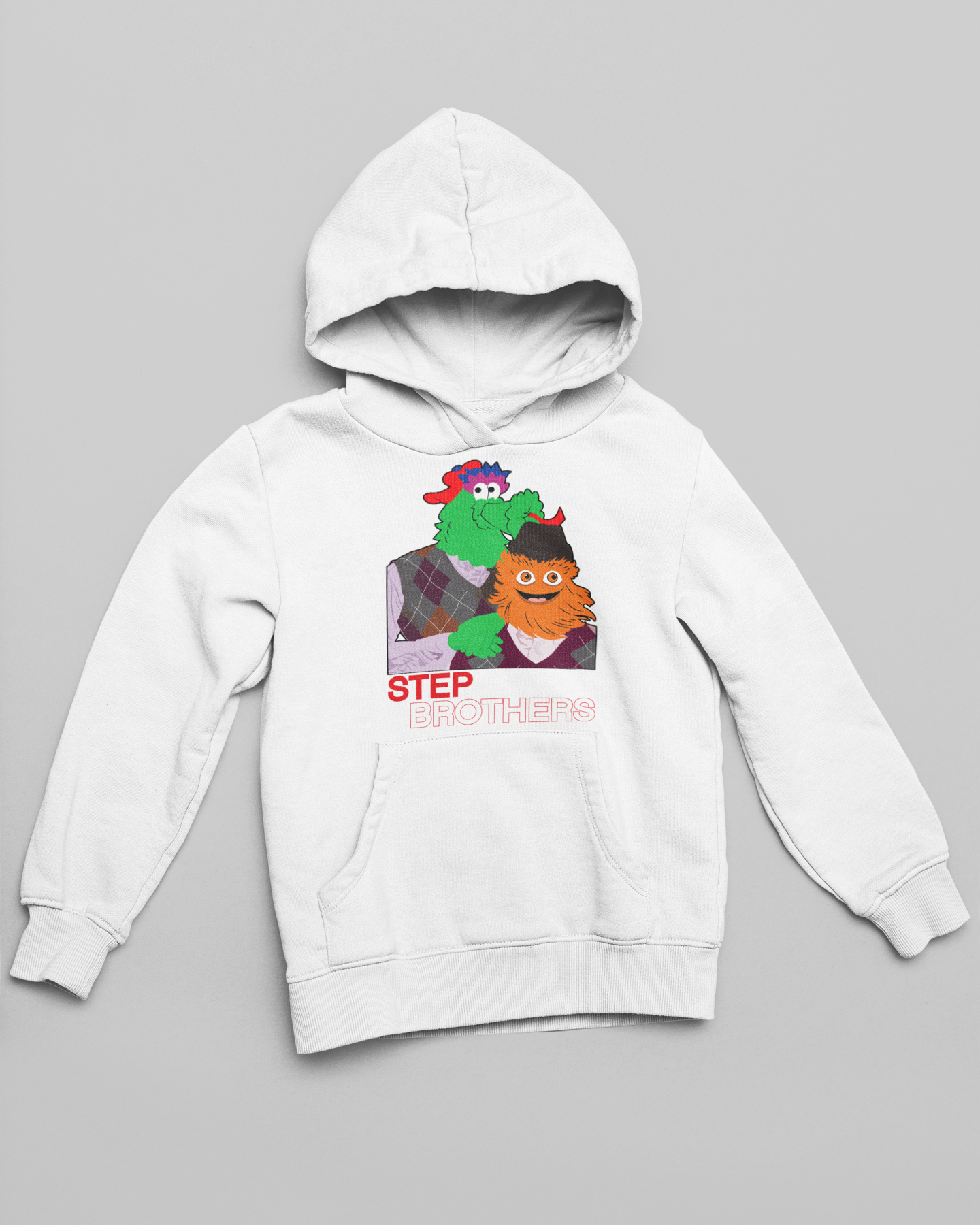 Step Mascots Phillie Phanatic x Gritty Crossover Hoodie – NoPhlyZone